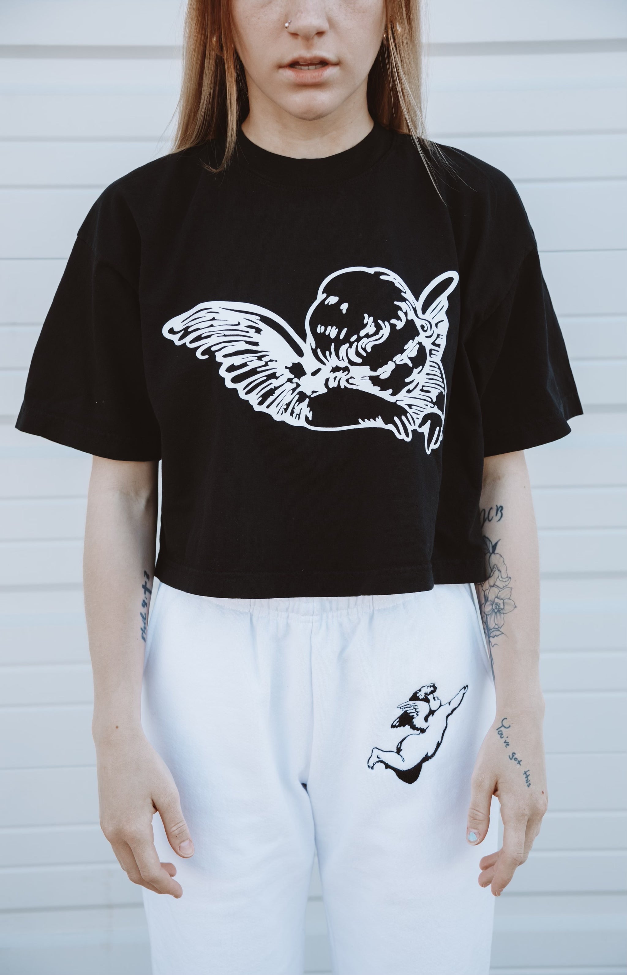 Angel Crop Top / Oversized